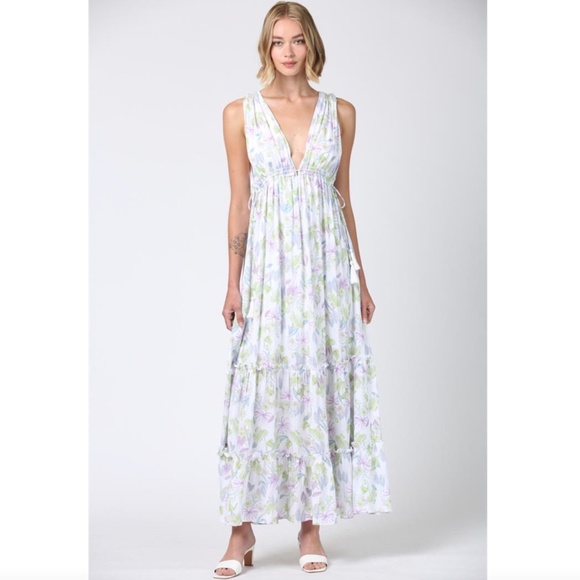 Fate | Dresses | Fate Floral Maxi Dress | Poshmark